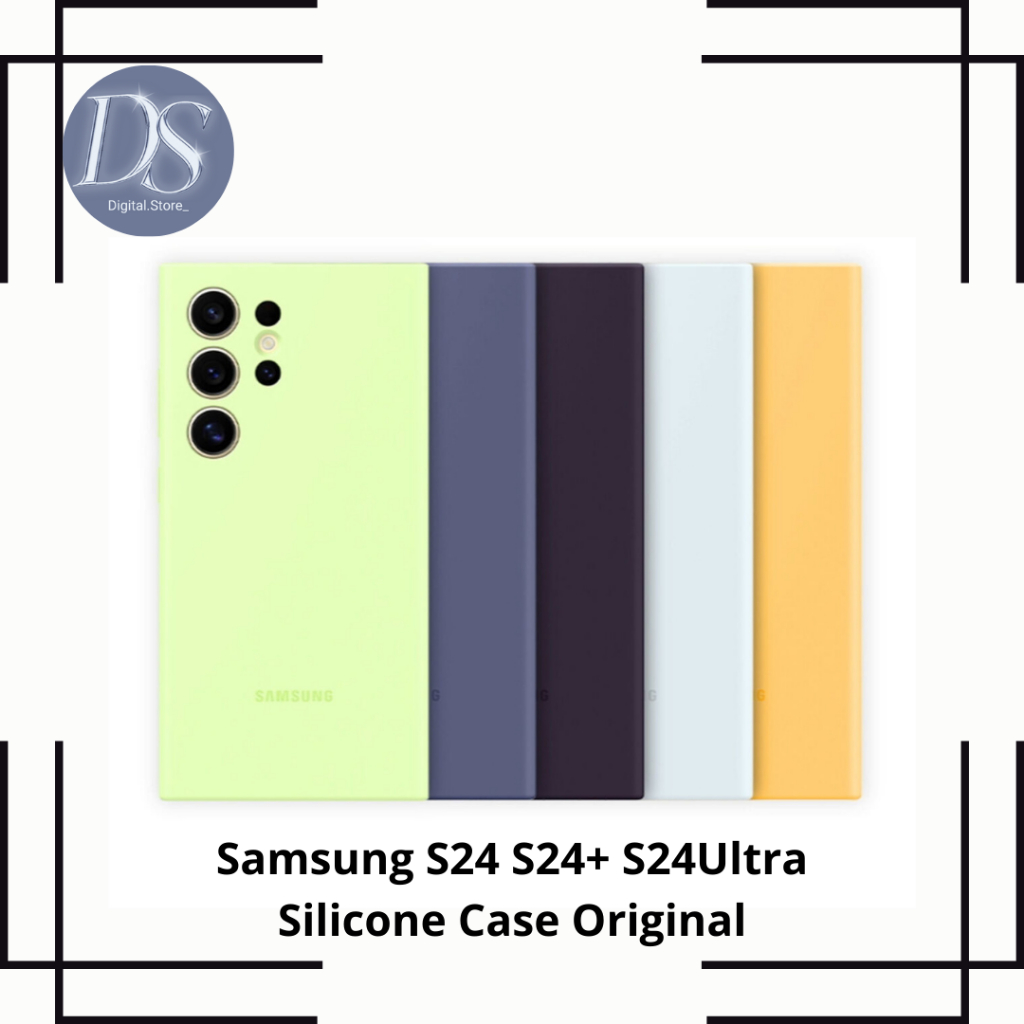 Jual Samsung S24 S24+ S24Ultra Silicone Case Original | Shopee Indonesia