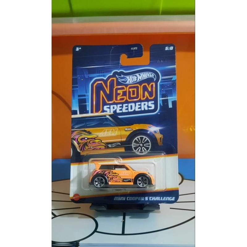 Jual Hot Wheels Neon Speeders Mini Cooper | Shopee Indonesia