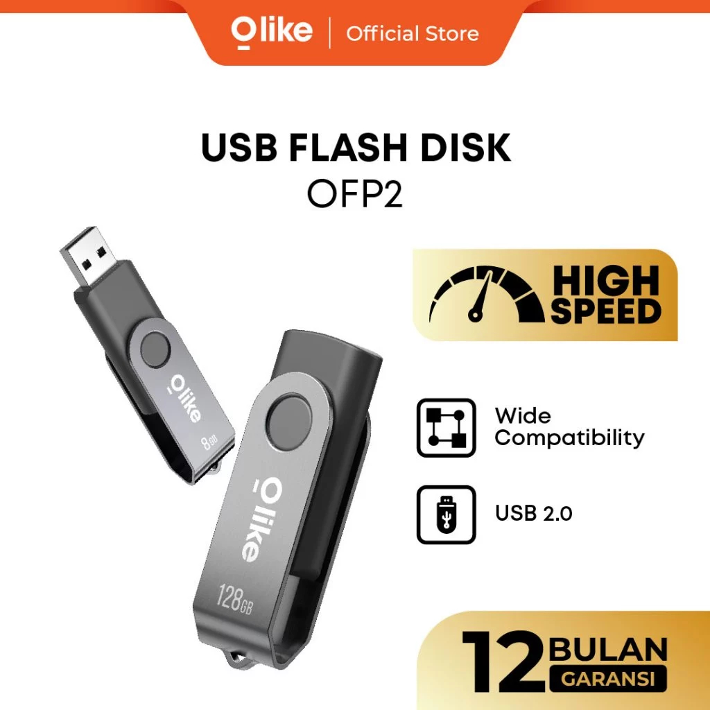 Jual [NEW PRODUCT] Olike Flash Disk USB OFP2 High Speed Write & Read 25 ...