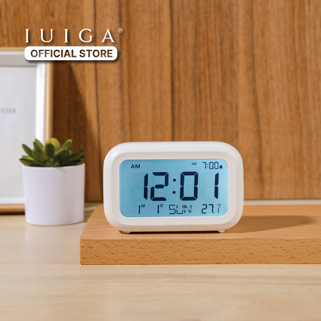 Jual IUIGA Digital Alarm Clock - Jam Digital Alarm LED Cocok untuk ...