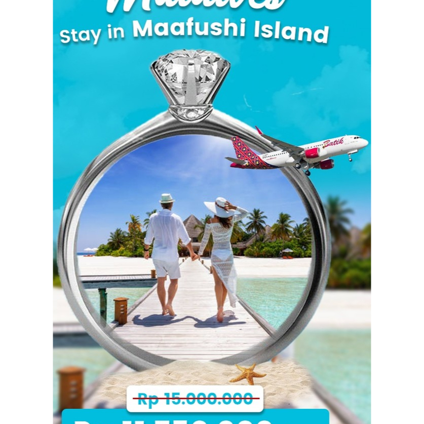 Jual Honeymoon Maafushi Island Maldives | Shopee Indonesia