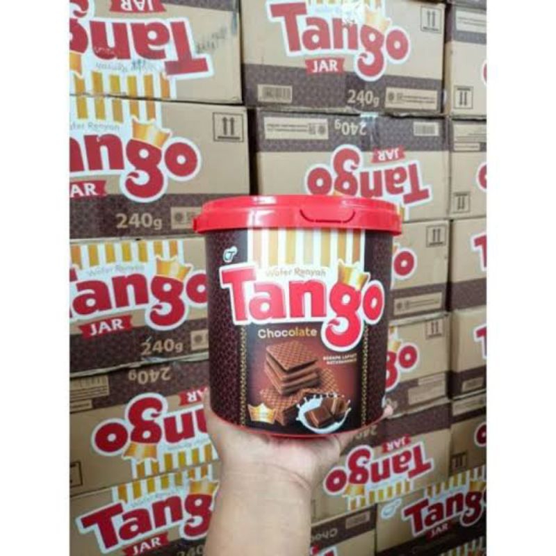 Jual Tango Jar Chocolate (Tango Kemasan Toples) 240gr | Shopee Indonesia