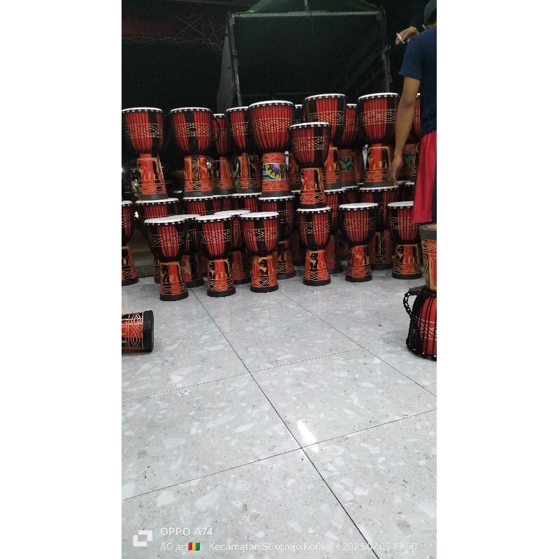 Jual KENDANG djimbe/jimbe | alat musik tradisonal 40cm 50cm 60cm ...