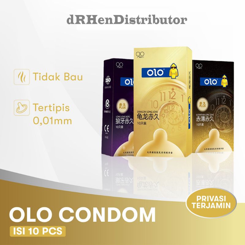 Jual Kondom Olo 001 Long Love Series 1 Box isi 10 pcs | Shopee Indonesia