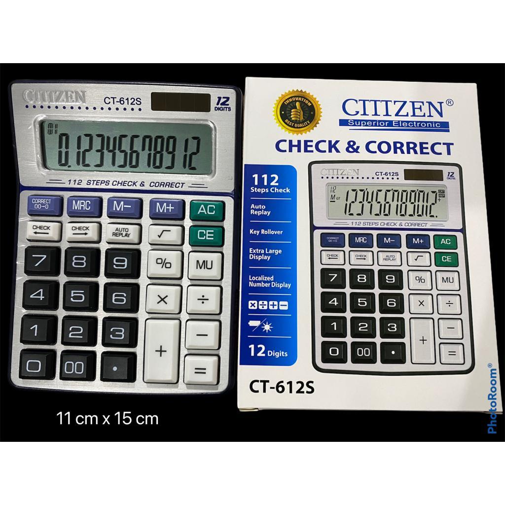 Jual (1 Pcs) Calculator 12 Digit CT-612S / Kalkulator 12 Digit CT-612S ...