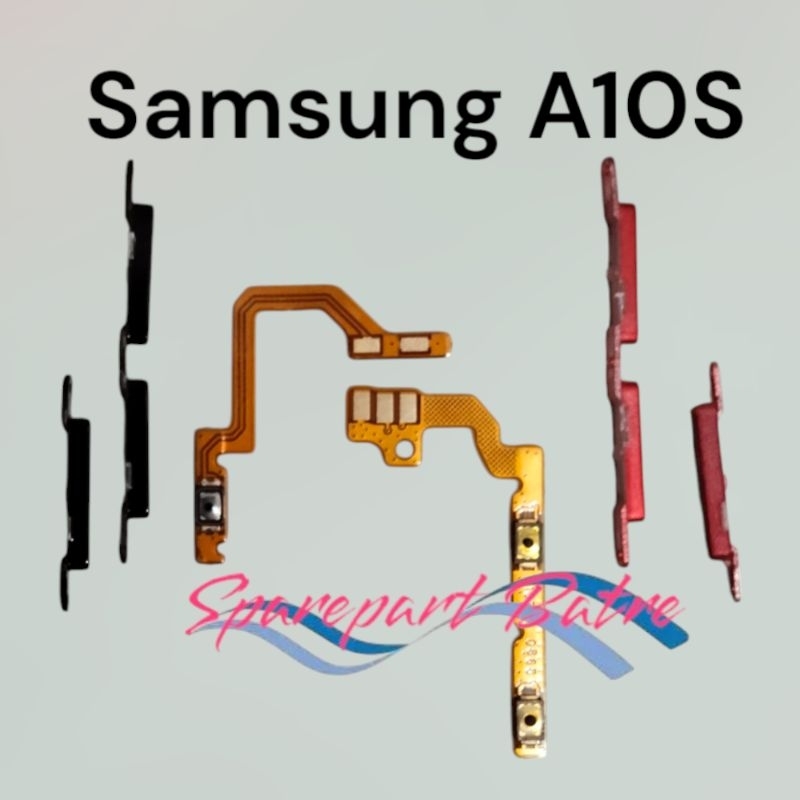Jual Flexibel Fleksibel Set + Tombol Luar On Off Volume Samsung A10S A107 Komplit flexible on ...