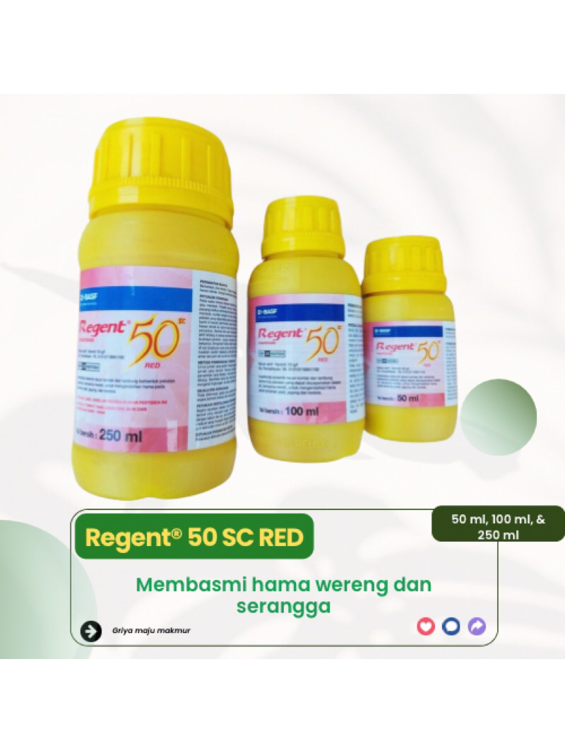 Jual Regent ® 50 SC RED Insektisida - Obat hama wereng & serangga ...