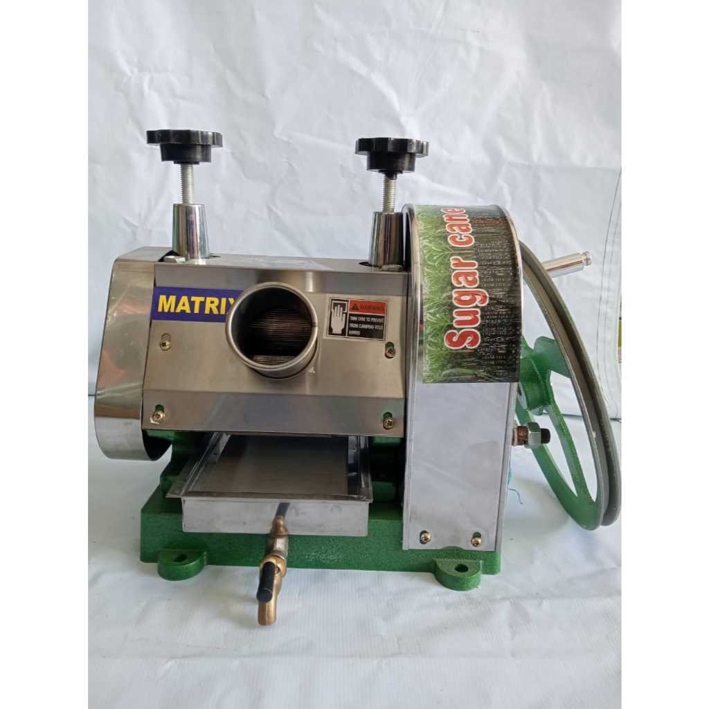 Jual Mesin Pemeras Tebu / Sugar Cane Juice Extractor Matrix MTX-250A + Packing Kayu | Shopee ...