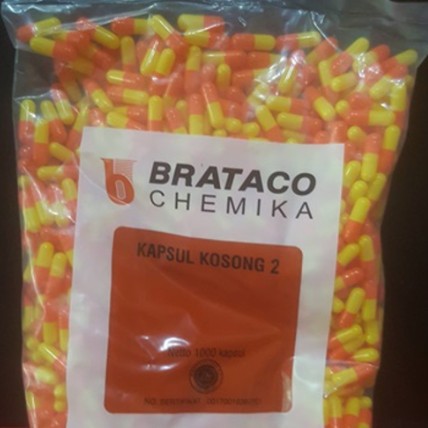 Jual Kapsul Kosong Brataco Ukuran 00/ Cangkang Kapsul Kosong Isi 1000 ...