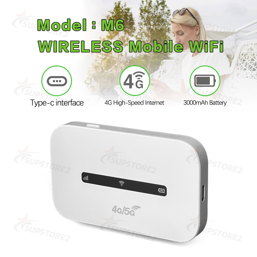 Jual 【Ready stock】M6 4G Modem Router Sim Card 4G Support ALL TELCO ...