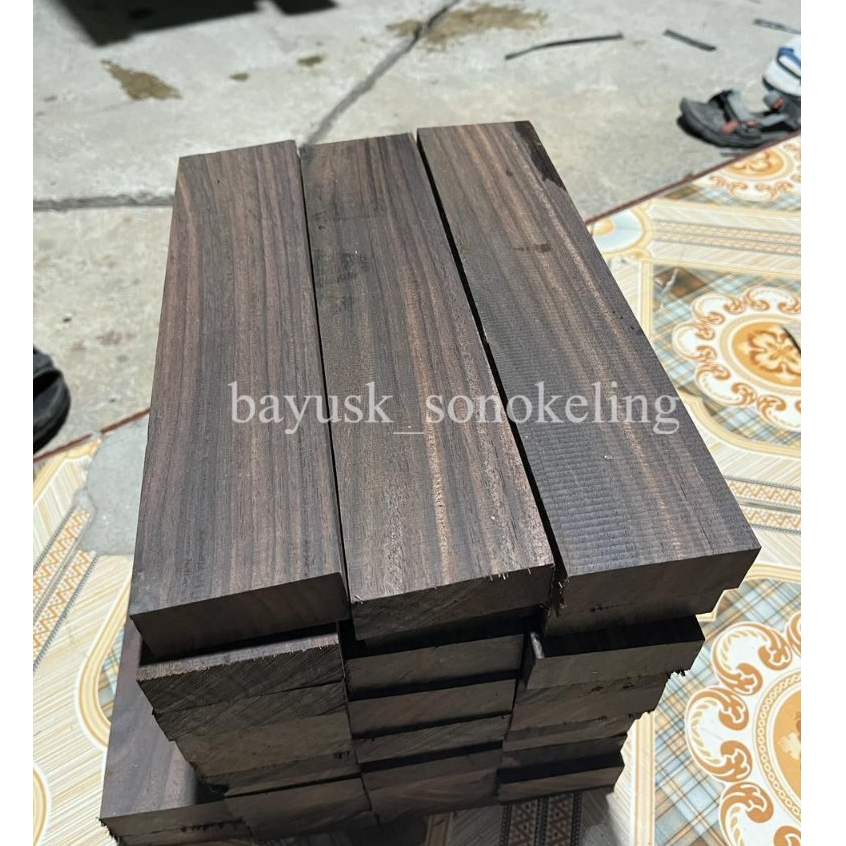 Jual Kayu sonokeling full galih size 1 cm x 7 cm x 25 cm | Shopee Indonesia