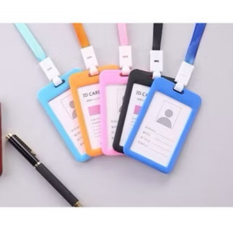 Jual GS Name Tag ID Card Holder 2 Sisi/ Panitia / Gantungan Kartu Nama ...