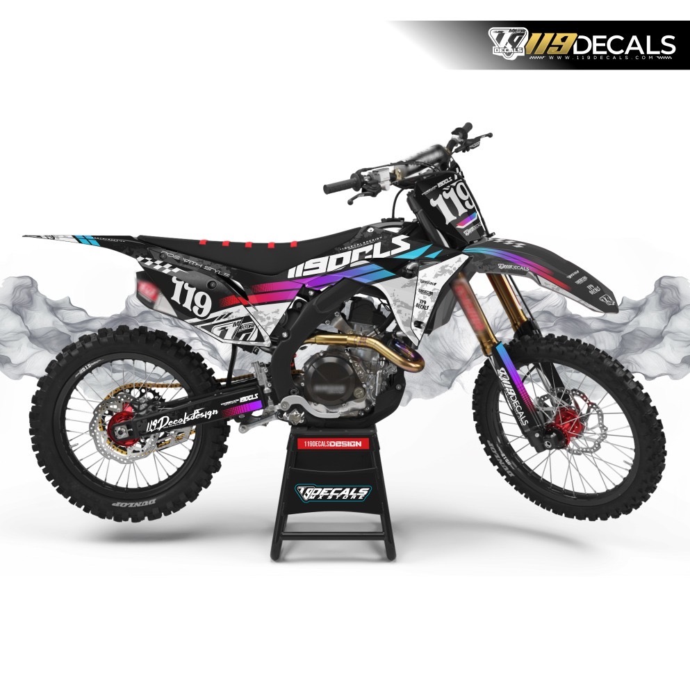 Jual STIKER DECAL 119 DECALS UNTUK CRF 150 L FULL BODY / WR 155 ...