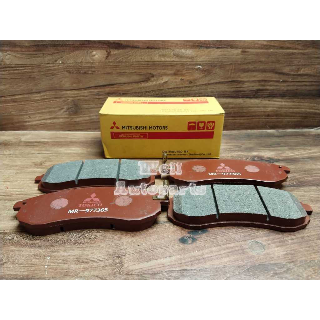 Jual BRAKE PAD KAMPAS REM DEPAN MITSUBISHI L200 STRADA DC DOUBLE CABIN ...