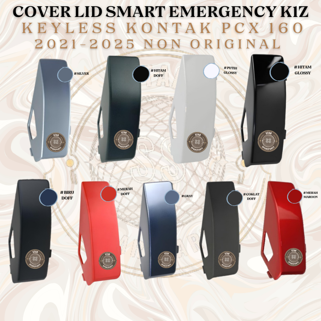 Jual Cover Lid Smart Emergency K97 Keyless Kontak PCX 160 (2021-2025 ...