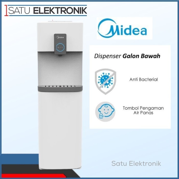 Jual Midea Dispenser Galon Bawah YL2036S Kompresor Dispenser Air Ozone ...