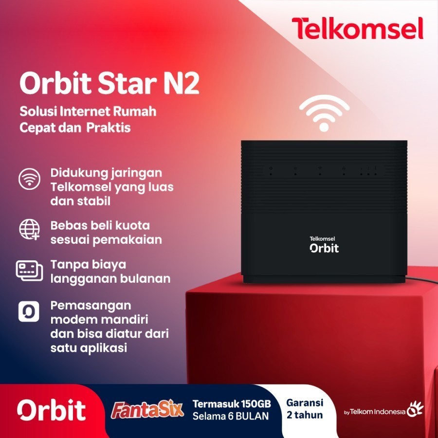 Jual Telkomsel Orbit Star N2 Modem Wifi 4G High Speed Bonus Data ...