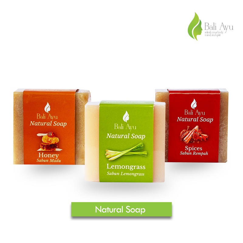Jual Bali Ayu Nature Natural Soap bar / Organic Soap 100gr | Shopee ...