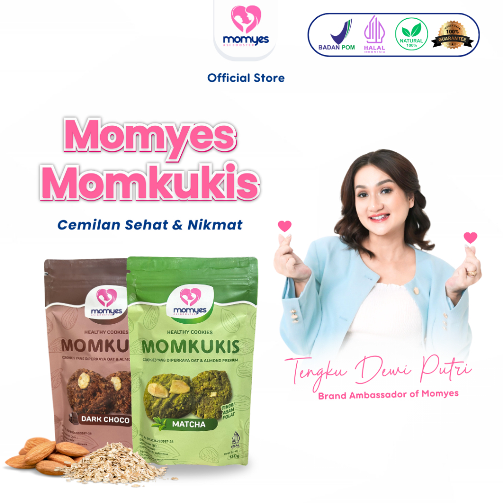 Jual MOMKUKIS MOMYES - Cemilan Sehat - Varian Rasa Dark Choco dan ...