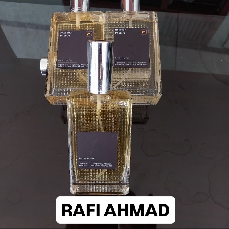 Jual PARFUM PRIA RAFI AHMAD ORIGINAL MAESTR0 PARFUM BERGARANSI | Shopee ...