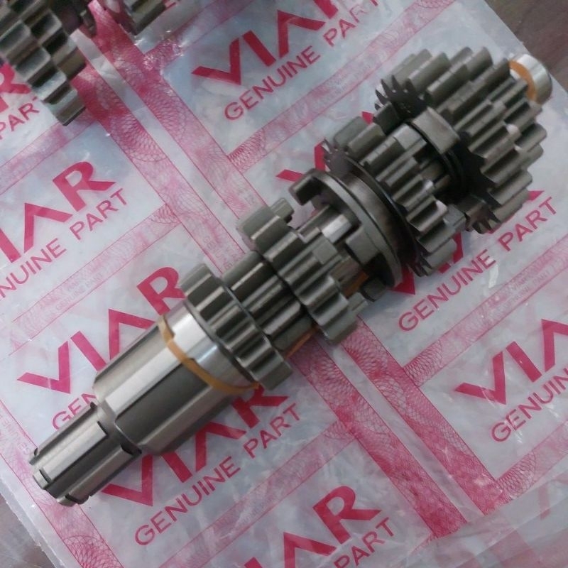 Jual Main Shaft gear Assy Viar Karya Roda3 200cc 150cc ORIGINAL VIAR ...