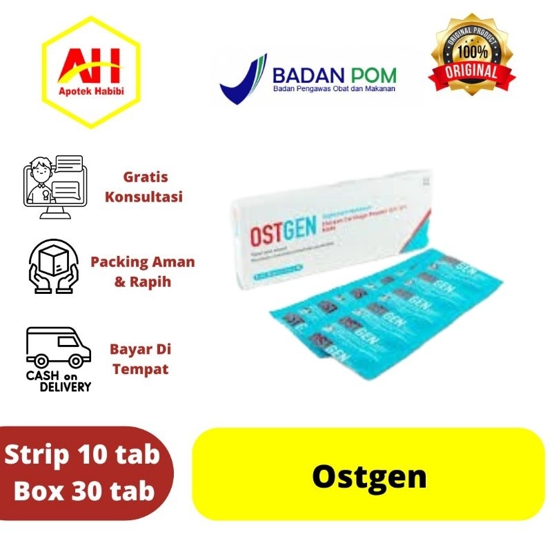 Jual Ostgen Tablet Strip 10 Tablet Box 30 Tablet - Vitamin Tulang dan ...