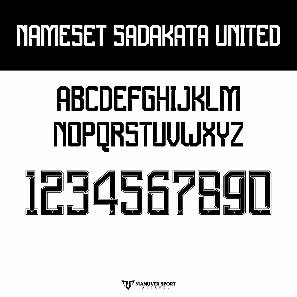 Jual NAMESET OFFICIAL JERSEY SADAKATA UNITED 2025 | Shopee Indonesia