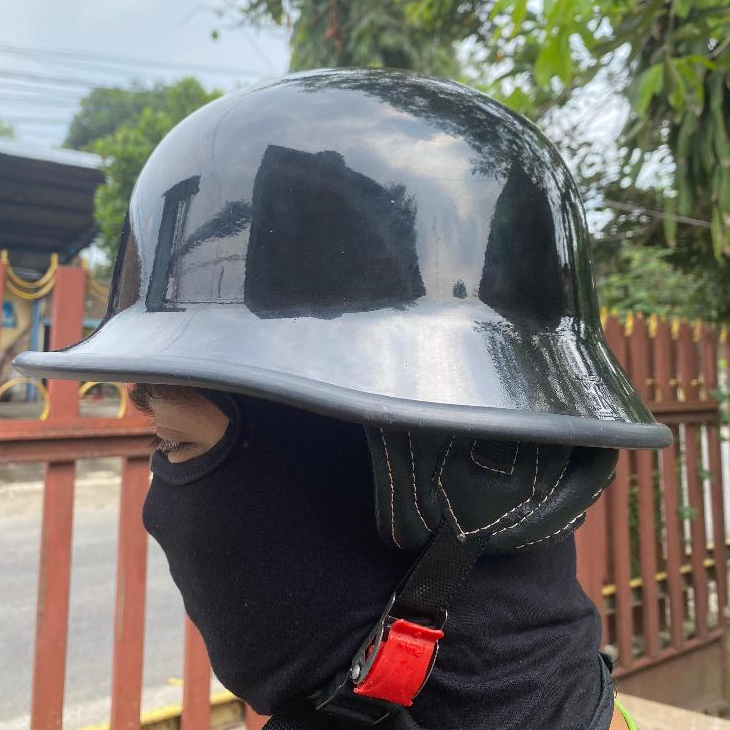 Jual Helm Nazi Retro (Los Santos) + Free Balaclava Mask | Shopee Indonesia