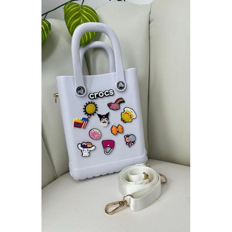Jual TAS CROCS MINI JIBBITZ ,TAS WANITA | Shopee Indonesia