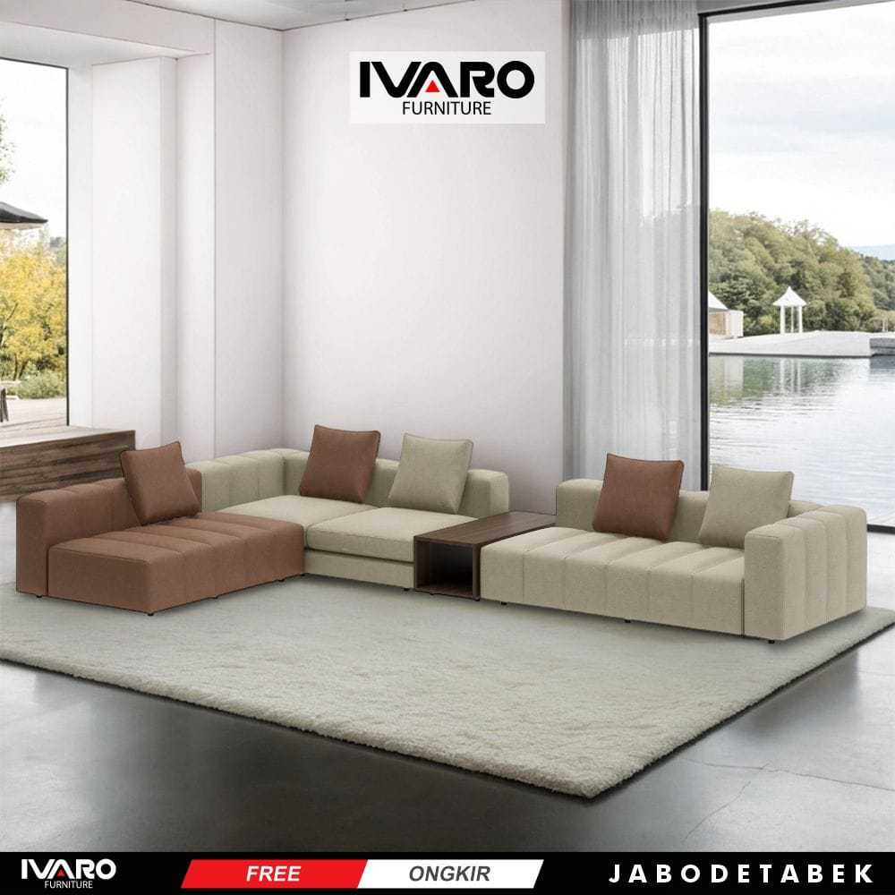 Jual Sofa L /Sofa Sudut/Sofa L Minimalis/Kursi L /Sofa Tamu Peonix ...