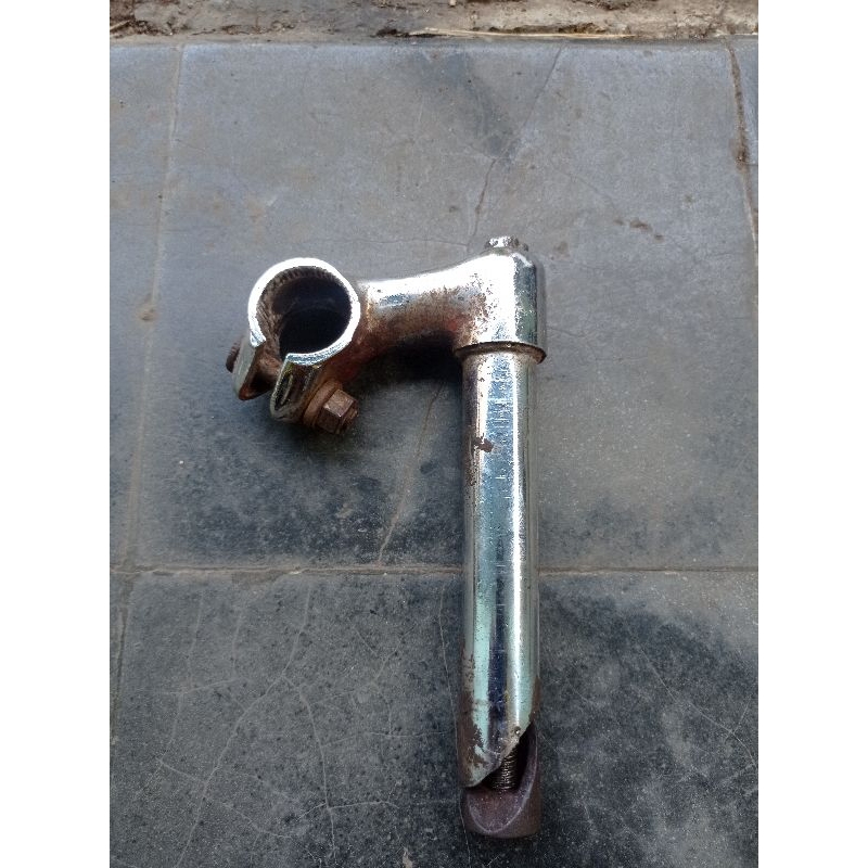 Jual stem sepeda balap jadul besi second antiq | Shopee Indonesia