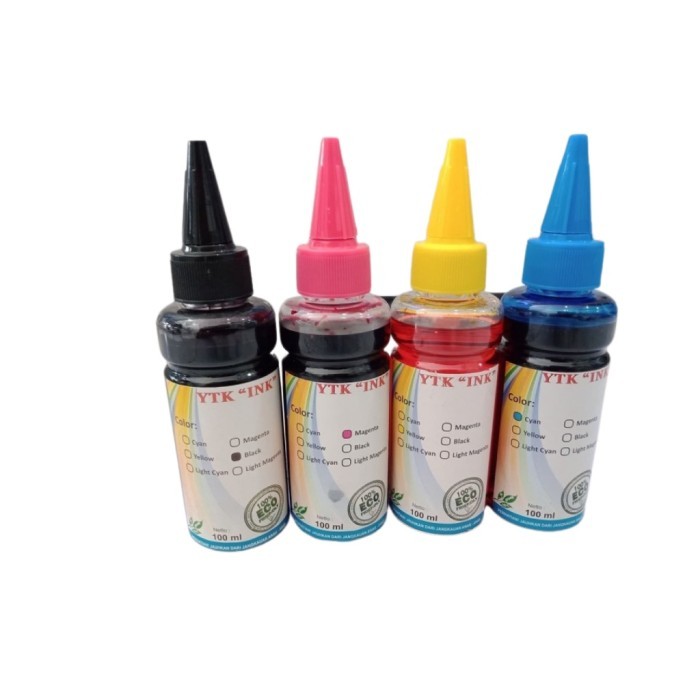 Jual YTK Tinta Refill Universal Printer Canon, Hp, Epson, 100Ml ...