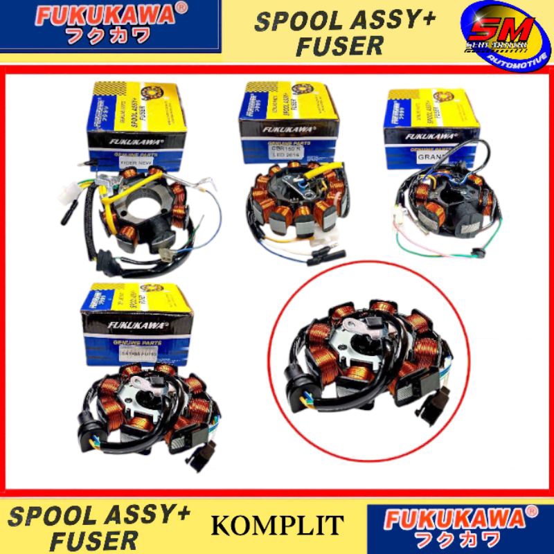 Jual Spull Stator Komplit Jupiter/mx, Byson, Scorpio, Klx150, Kaze ...
