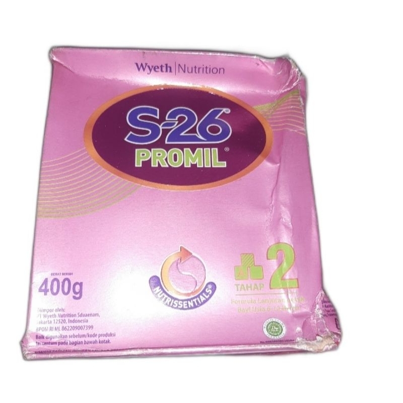 Jual PROMO TERMURAH..!! S26 PROMIL TAHAP 2 400g (RIJEK BOX) | Shopee ...