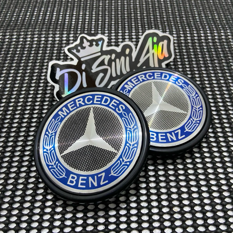 Jual dop roda tutup velg mercy mercedes benz diameter 7.5 cm | Shopee ...
