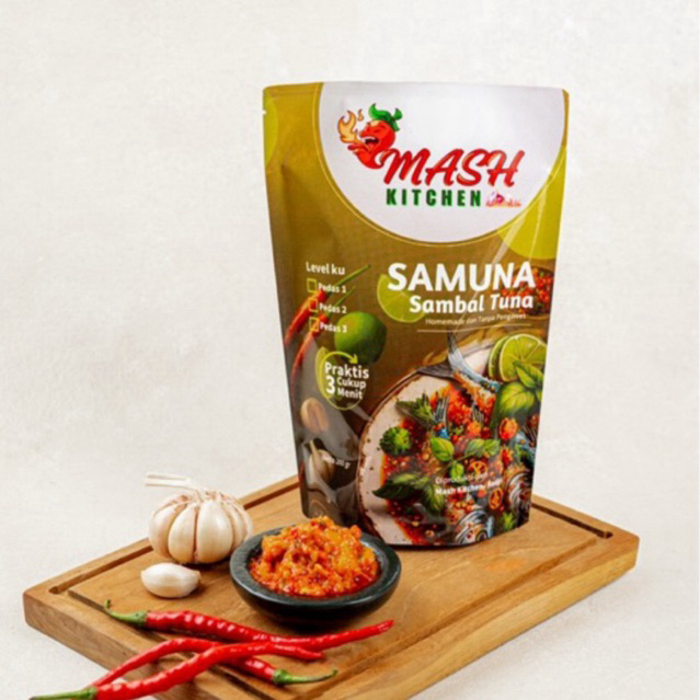 Jual Sambal Tuna (SAMUNA) - Mash Kitchen (200 gr) | Shopee Indonesia
