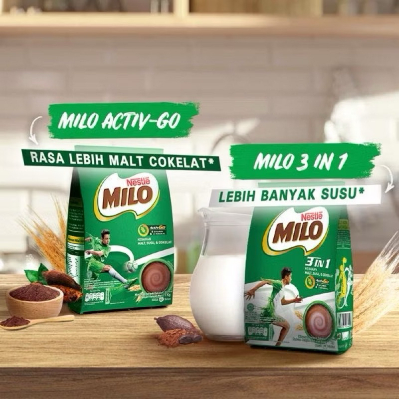 Jual Milo 3in1 / Malt 990gr | Shopee Indonesia