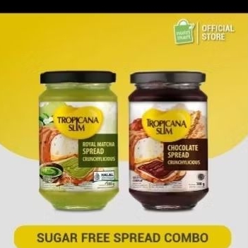 Jual Tropicana Slim Chocolate Spread 300gr & Strawberry Jam selai 375gr ...