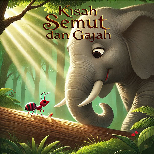 Jual Dunia Dongeng Anak - Buku Cerita Anak : Kisah Semut Dan Gajah ...