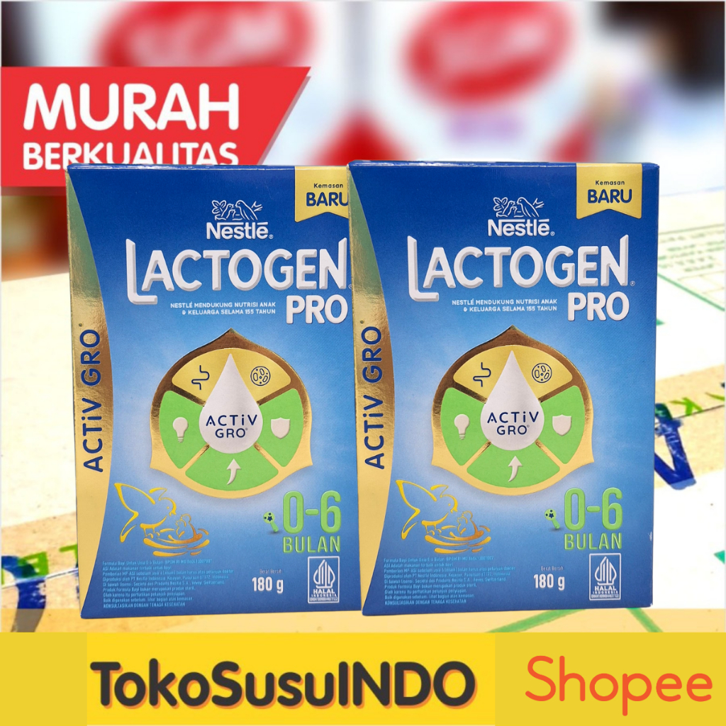Jual Lactogen 1 Susu Formula 0-6 Bulan 180g | Shopee Indonesia