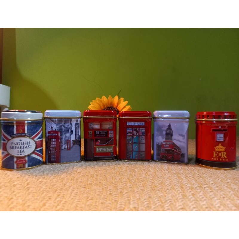 Jual Teh Kaleng Unyil - Iconic British Mini Tin Tea 140 Gram (Powder ...