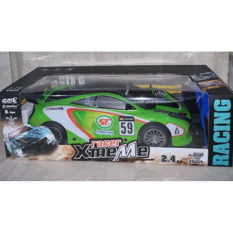 Jual MAINAN RC CAR DRIFT POWER RACER EXTREME SKALA 1:10/2,4GHZ | Shopee ...