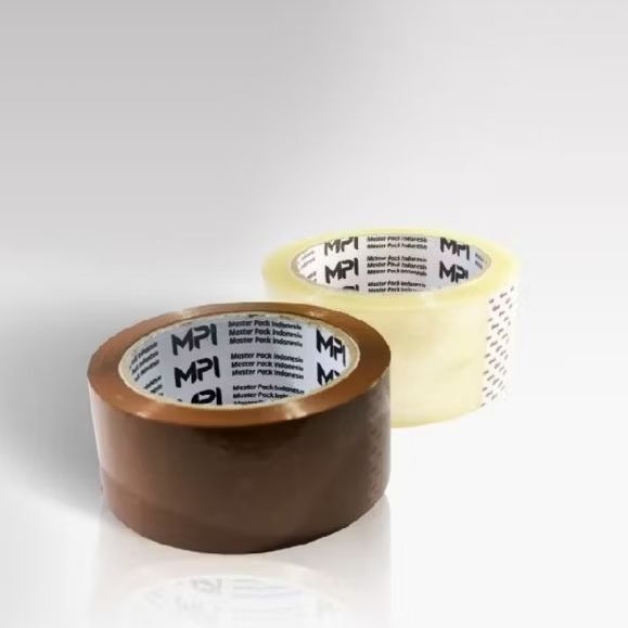 Jual Lakban Merk MPI 45 mm×100 Yard 100% ORI Lakban Bening Lakban ...