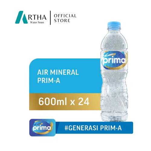 Jual Air Mineral Prima 600ml x 24 Pcs / Air Mineral Prima | Shopee ...