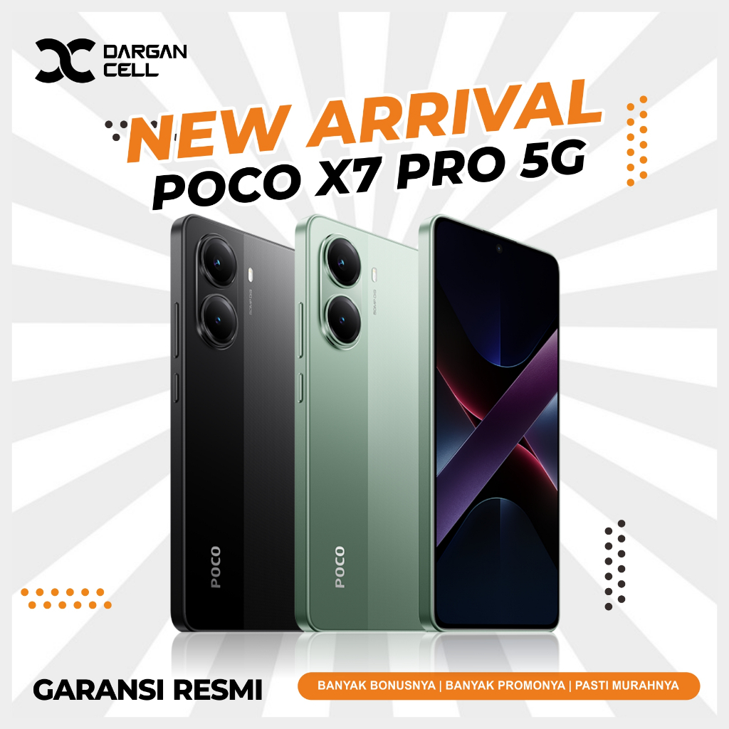 Jual XIAOMI POCO X7 PRO 12/512GB | DIMENSITY 8400-ULTRA | 6000mAh 90W ...