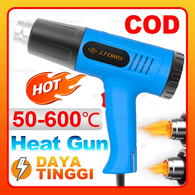 Jual Hot Air Heat Gun Portable Mini 2000W H&L Pro Senapan Panas Kontrol Suhu Ganda Pistol Angin ...