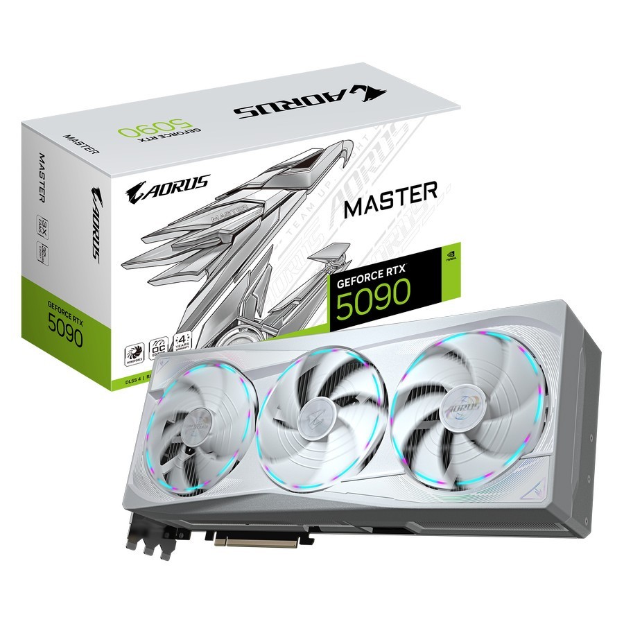 Jual GIGABYTE AORUS GeForce RTX 5090 MASTER ICE 32GB GDDR7 | VGA RTX ...