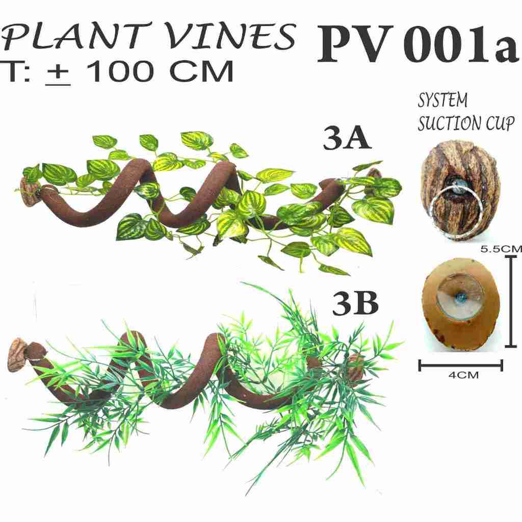 Jual JUNGLE VINE ROOT MEDIUM ARTIFICIAL PLANT TANAMAN AKAR KAYU RANTING ...