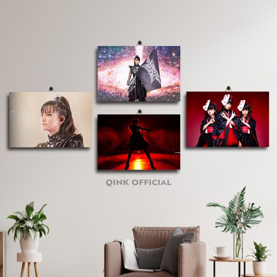 Jual Pajangan Dinding Aesthetic Band Member Babymetal / Qink Official ...