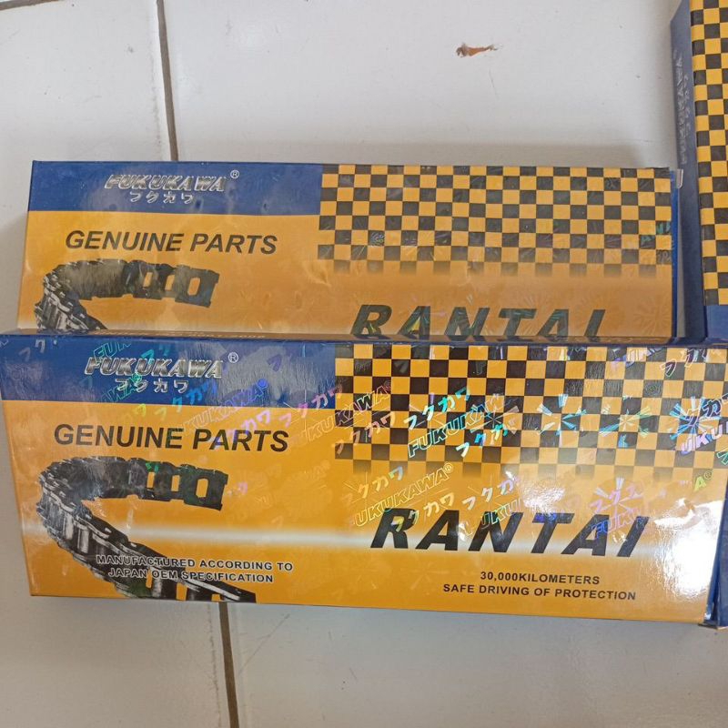 Jual FUKUKAWA RANTAI GENUINE PART UKURAN 428H-106L / 428H-112L / 428H ...